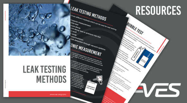 Understanding Leak Testing Methods - VES